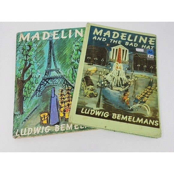Vintage | Toys | Vintage Madeline Hardcover Picture Books Children Set ...